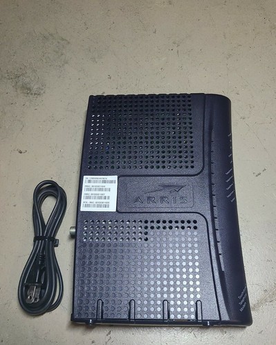 (ARRIS) Cable Modem (TM602G/CT) Comcast~Xfinity Modem + Backup Battery ...
