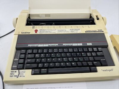 Typewriters & Word Processors - Brother Electronic Typewriter Model