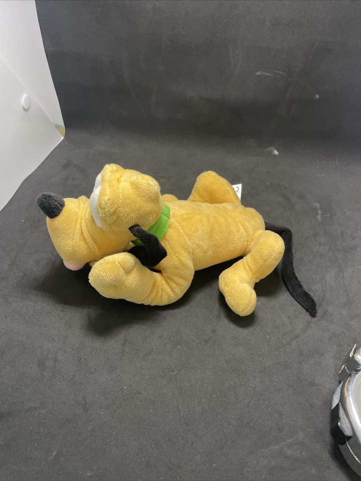 Disney Store Pluto Plush Puppy Dog Goofy's Pet Stuffed Animal Doll ...
