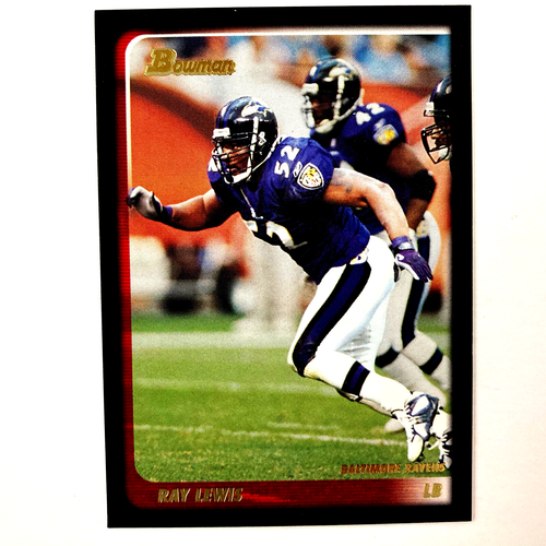 Ray Lewis 2003 Bowman Card #6 NFL Baltimore Ravens | eBay