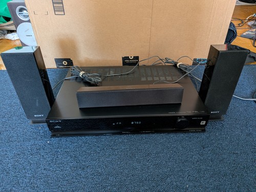 Sony STR-KS370 AM/FM Multi Channel HDMI 5.1 Ch AV Home Theater Receiver ...