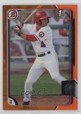 2015 Bowman Draft Orange 22/25 David Fletcher #57 13iq | eBay