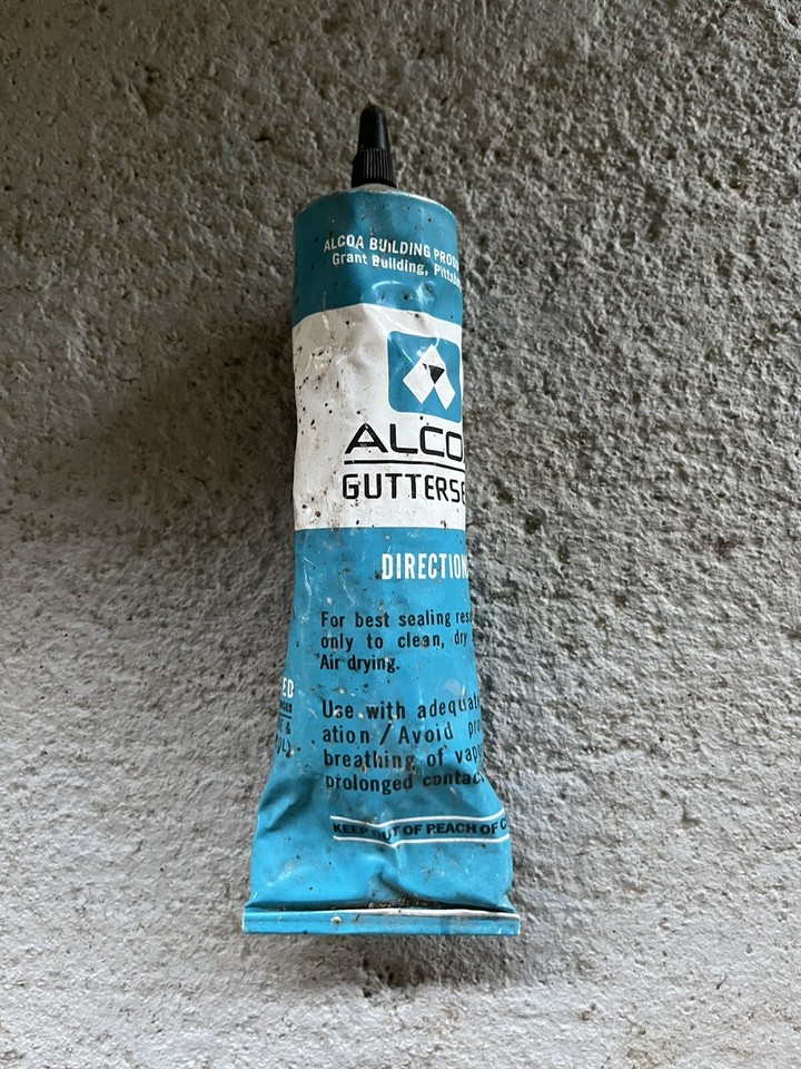 Vintage Alcoa Gutter seal Tube | eBay