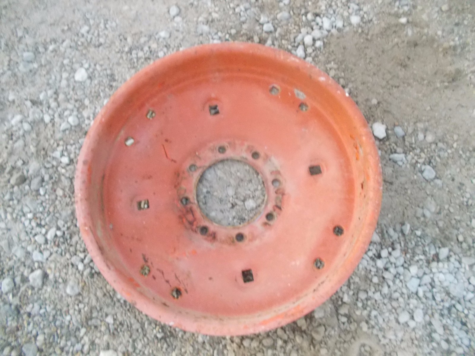 Allis Chalmers WD WD45 Tractor Orignl AC rear factory spin out wheel ...