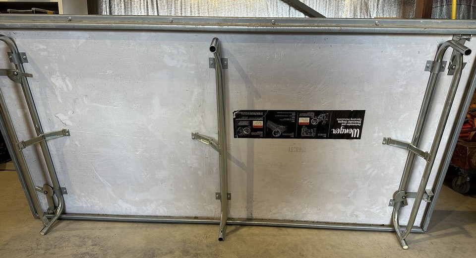 72 x 36 x 8”Tall Wenger Portable Platform Risers Stage Decks Rectangle ...