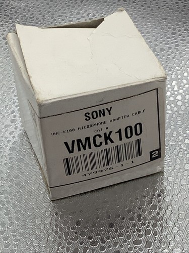 Genuine Sony VMC-K100 Microphone Adapter VMCK100 Camcorder Hot Shoe ...