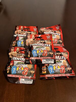 Teenymates WWE Series 5 Mini Figures Blind Bags Lot Of 5 Blind bag New ...