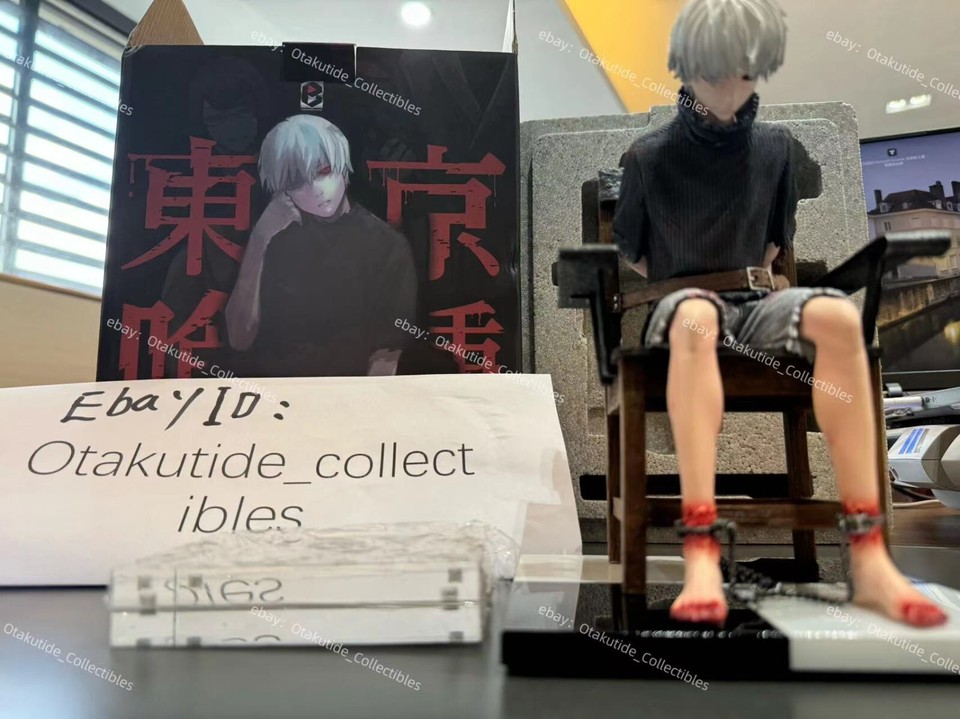 BW Studio Ken Kaneki Chair Ghoul GK Resin Statue Figure 2.0 Ver. NEW IN ...