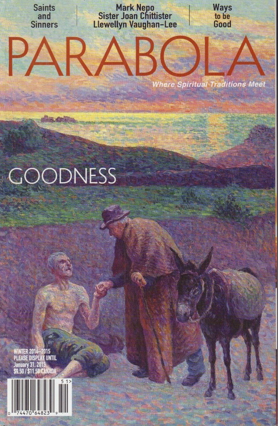 Parabola Magazine Saints And Sinners Mark Nepo Winter 2014-15 ...