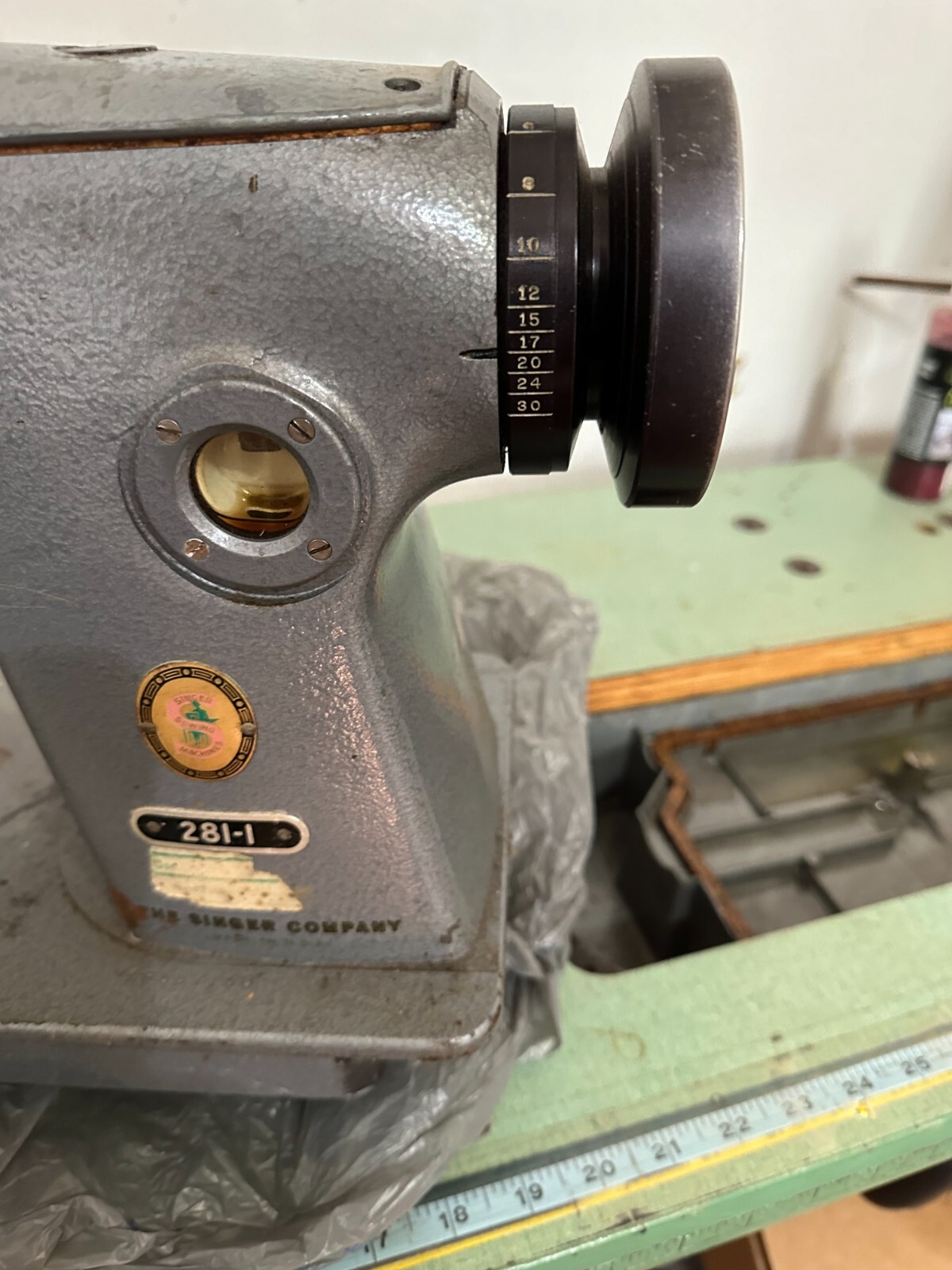 Industrial Sewing Machine SINGER 281-1 Light Leather for sale online | eBay