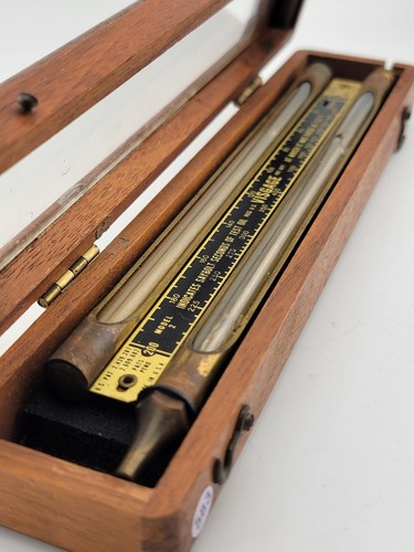 Rare Antique Louis Eitzen Visgage Oil Viscosity Comparator Instrument w ...