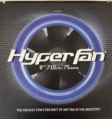 Hyper Fan 8 in 710 CFM 75 Watts | eBay