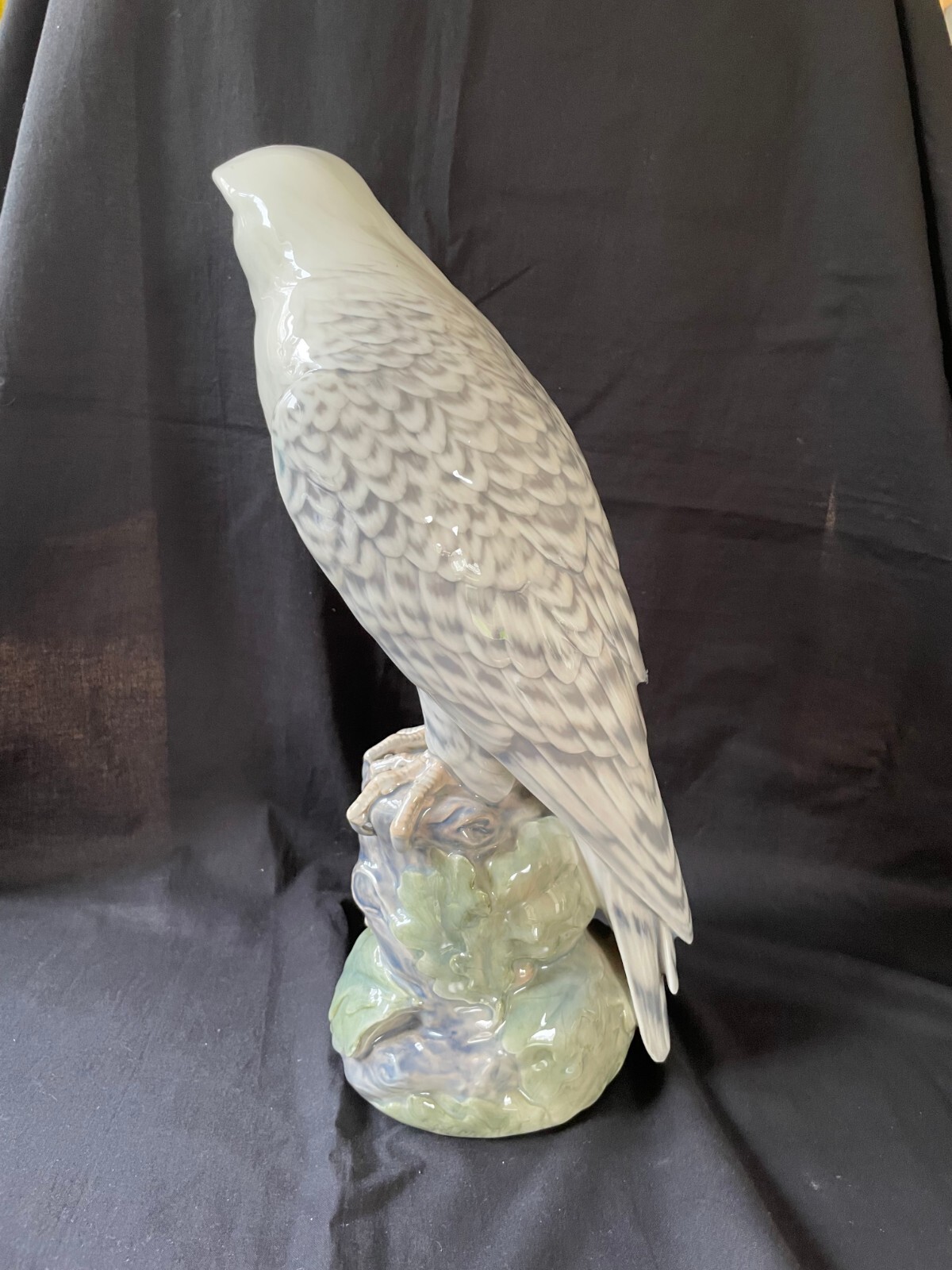 Peter Herold for Royal Copenhagen. Large porcelain figure. Icelandic ...