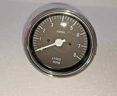 Smiths Universal Black 85mm Electric Tachometer, 0-8000 RPM | eBay