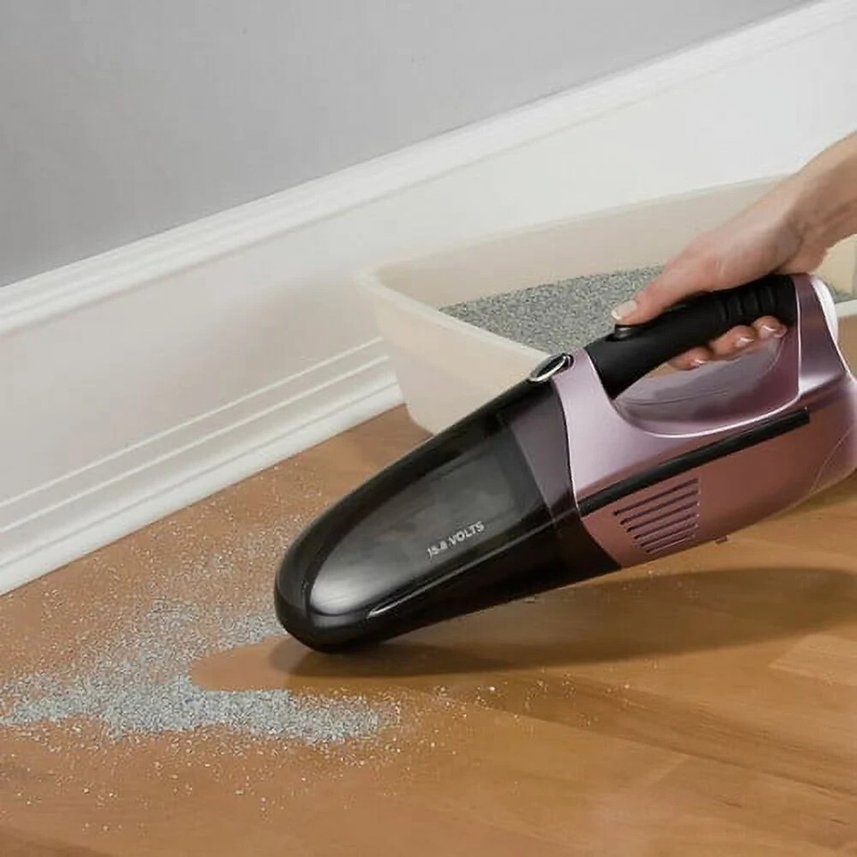 Shark Cordless Handheld Vacuum Cleaner SV780_N Purple Head Attachment ...