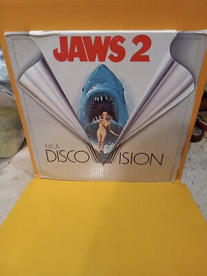 Jaws 2 Discovision LD CAV Steven Spielberg 3 Disc (DE) | eBay