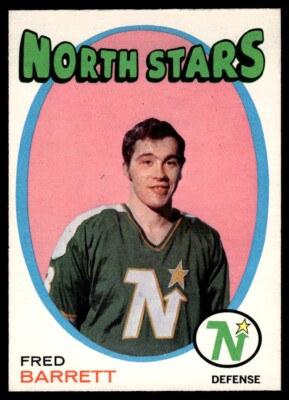 1971-72 OPC O-Pee-Chee NR-MINT Fred Barrett RC Minnesota North Stars #128 | eBay