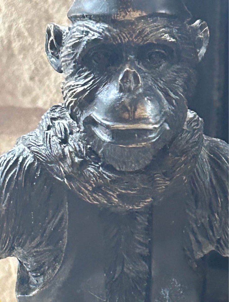 Monkey Bellhop Lamp Vintage Double Table Lamp | eBay