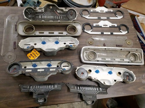 1964-65 Ford Falcon Mustang Ranchero Instrument Cluster Speedometer ...