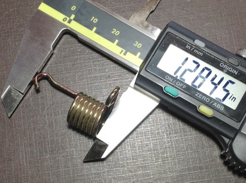 1 pc 1955-1962 Chevy Impala Corvette headlamp headlight tension spring ...