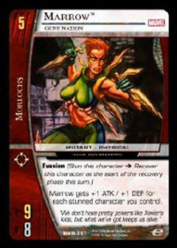 VS System: Marrow, Gene Nation [Played] Marvel X-Men TCG CCG Classic ...
