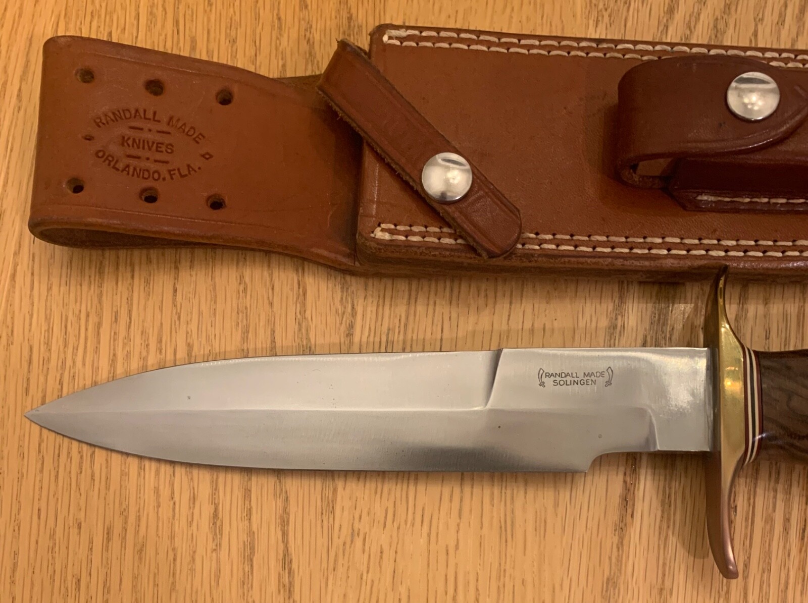 VERY RARE VINTAGE RANDALL SOLINGEN GERMANY KNIFE NEVER USED D3 | eBay