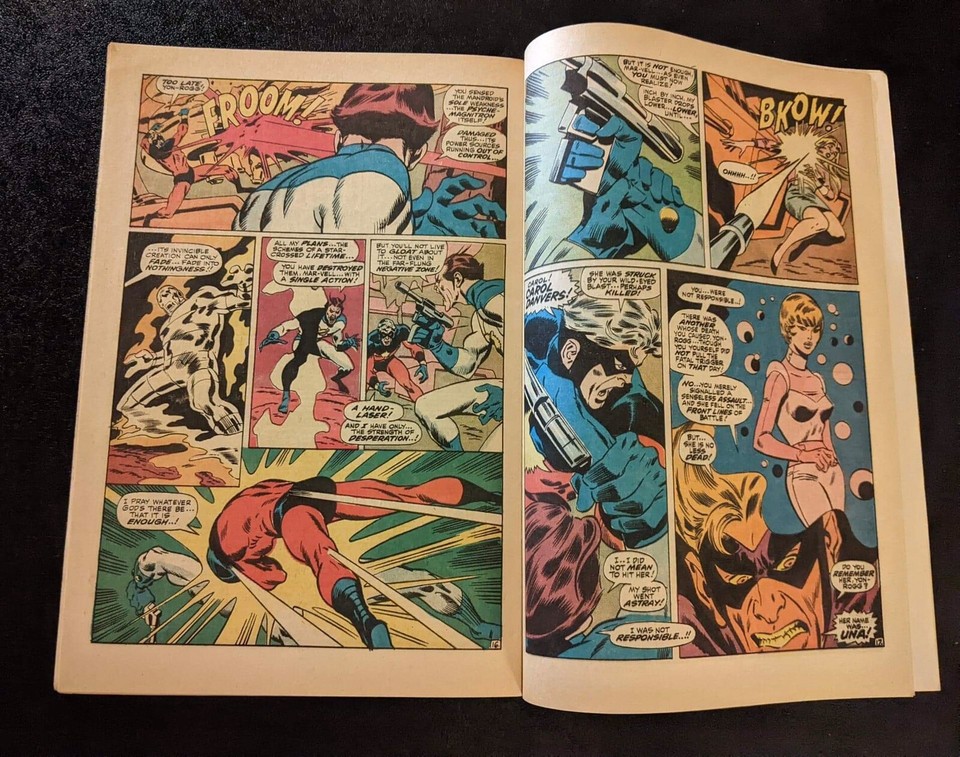 Captain Marvel #18 1969 (VG) #50 1977 (G) Lot of 2 | eBay