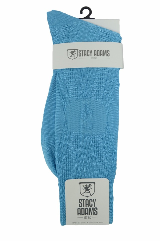 Mens Stacy Adams Socks Solid Color Dress Casual Socks Many Colors | eBay