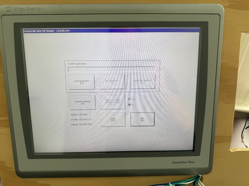 Allen Bradley Panelview Plus 7 Performance 2711P-T15C22D9P Series B | eBay