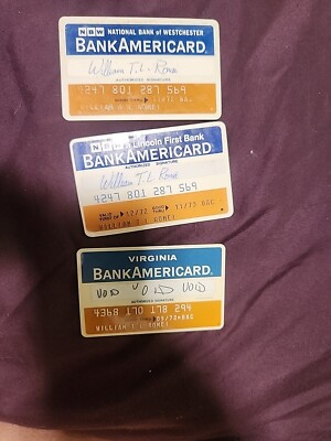 Collectible bank cards | eBay