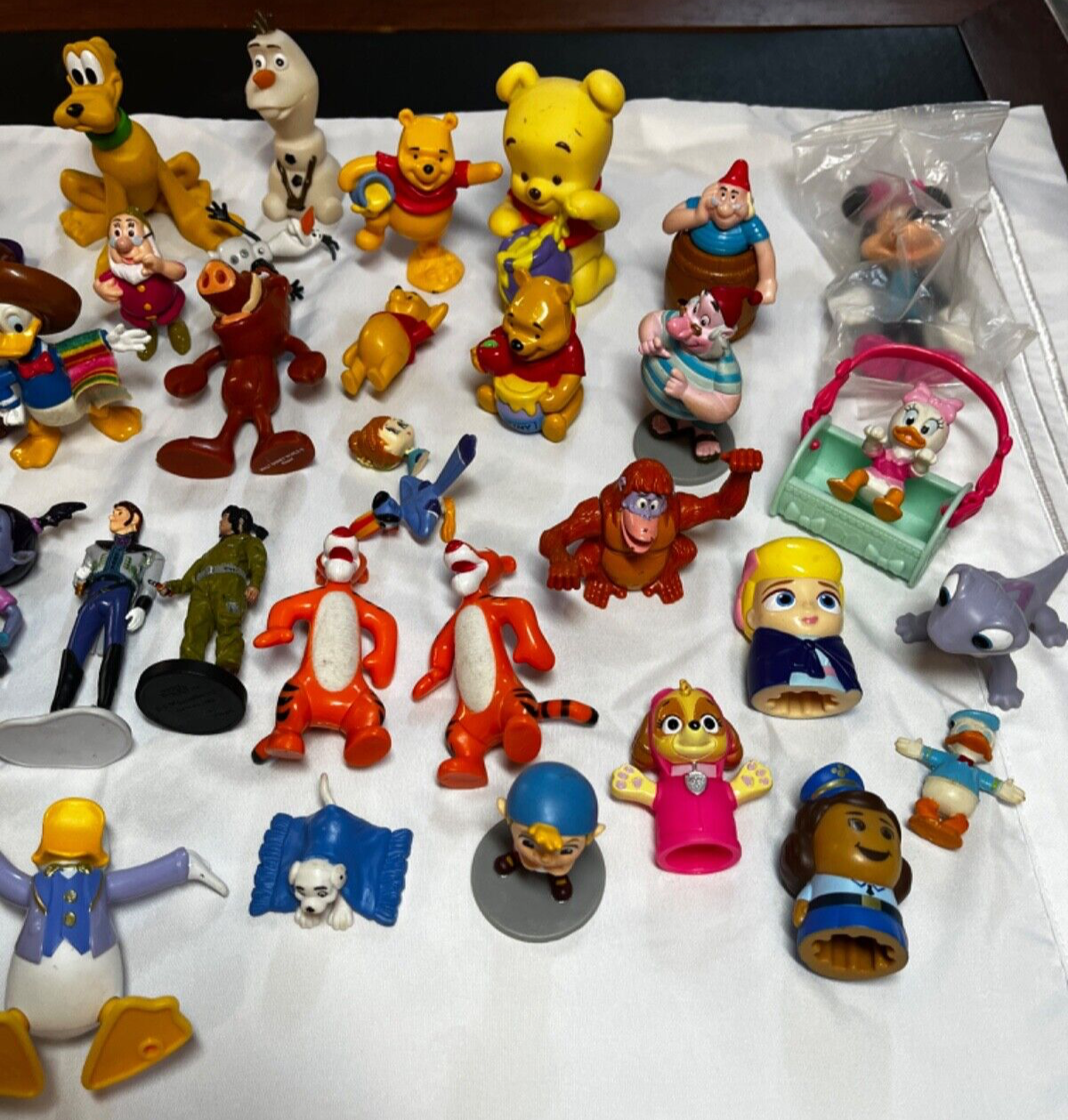 Disney Lot of 53 Small PVC Figures Toys Disney Characters Vintage Cake ...