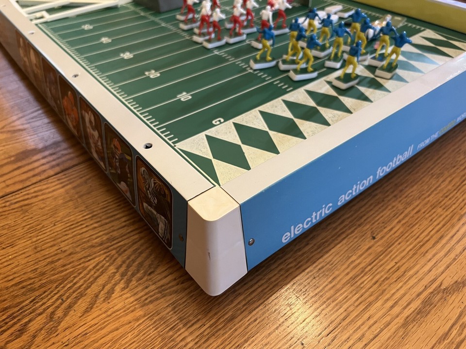 Vintage Rare Coleco Pro-Stars Electric Action Vibrating Football Game ...