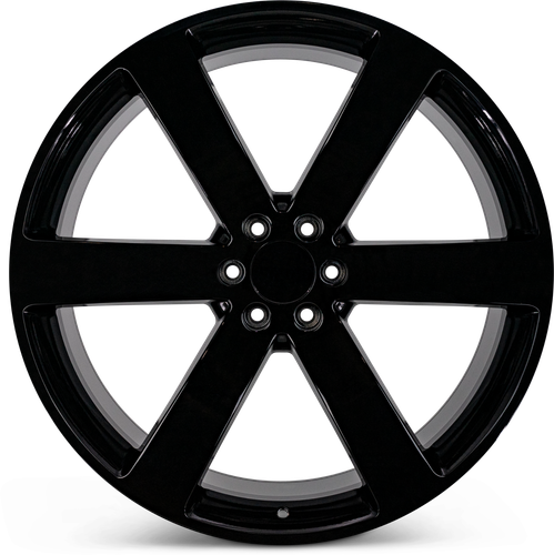 24 TBSS Rims Gloss Black Wheels Fit Chevy Tahoe Silverado GMC Sierra ...