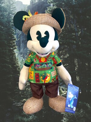 Disney World Mickey Mouse Tiki Room 50th Anniversary Plush Main ...