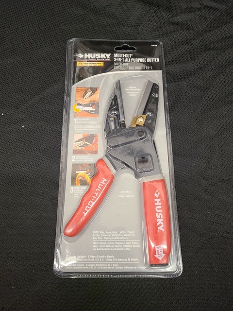 Husky Multi-cut 3 in 1 All Purpose Cutter Multi Tool 735 168 for sale ...