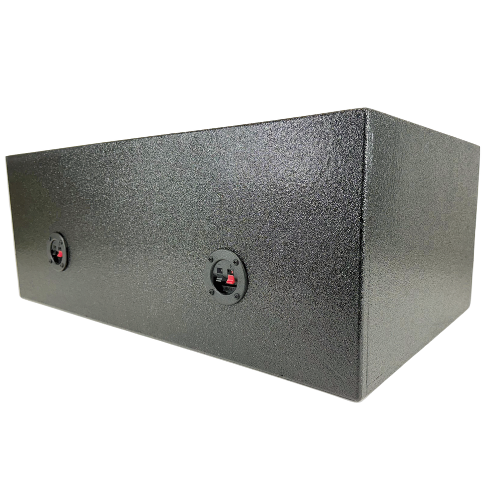Mega Super Bass Series Enclosure Subwoofer Box Ported 2x10" SQUARE ...