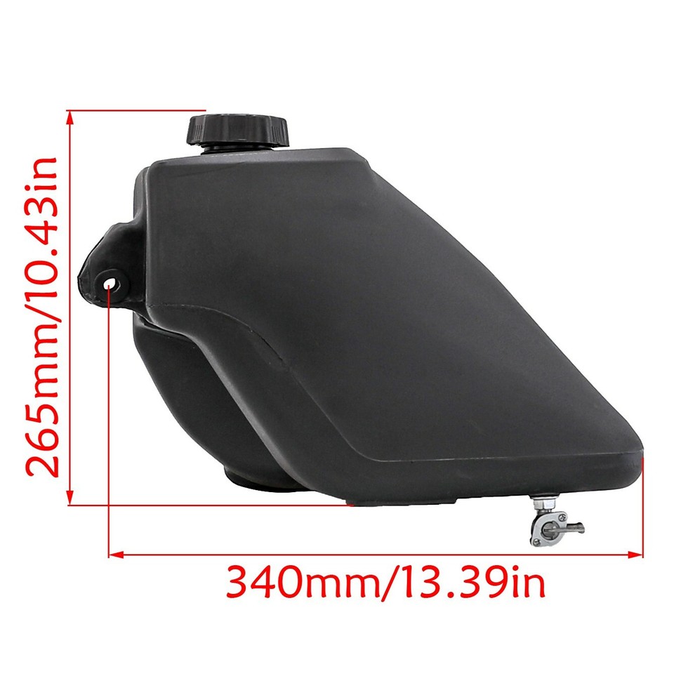 Plastic Gas Fuel Tank for Chinese ATV GY6 Quad 150cc 200cc 250cc Sunl ...