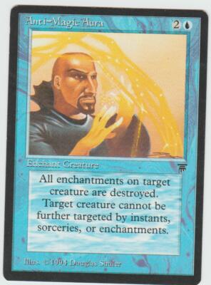 Anti-Magic Aura, Legends, MTG Magic the Gathering | eBay