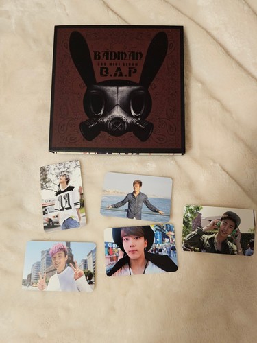 BAP B.A.P Badman Album CD Includes 5 Photocards | eBay UK