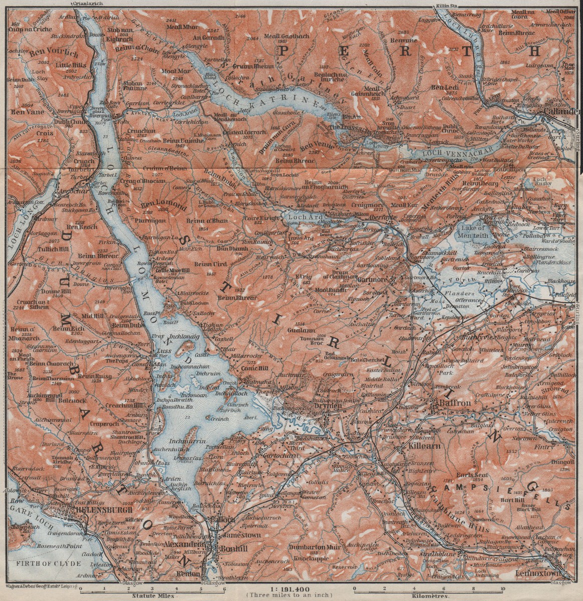 Loch Lomond Scotland Map Loch Lomond – Jane's Log