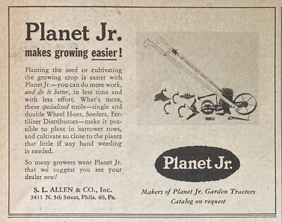 Antique & Vintage Implements - Planet Jr