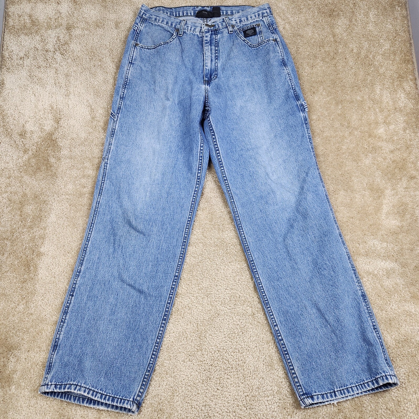 Harley Davidson Vintage Baggy Carpenter Men’s Denim B… - Gem