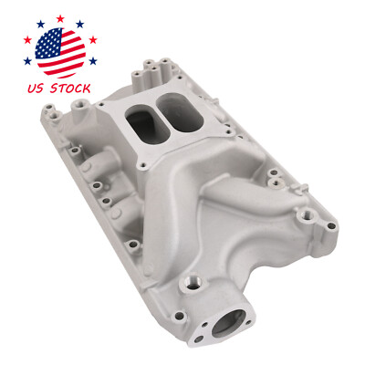 For Ford Small Block Windsor 351W V8 5.8L Aluminum Dual Plane Intake ...
