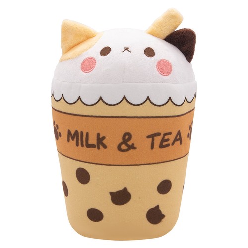 Sanhua Cat Bubble Milk Tea Boba Cup Soft Stuffed Plush Pillow Cushion ...