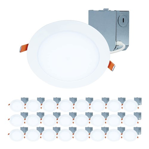 HALO HLBE 6 Inch Canless Ultra-Thin Recessed Lighting LED Wafer Light ...