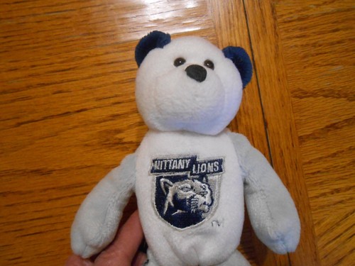 NCAA 2001 Limited Treasures PENN STATE Nittany Lions Plush Bear - 9 ...