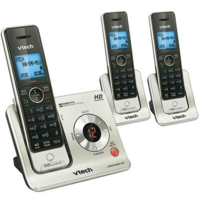 VTech LS6425-3 DECT 6.0 3-Handset Answering System w/Caller ID/Call ...