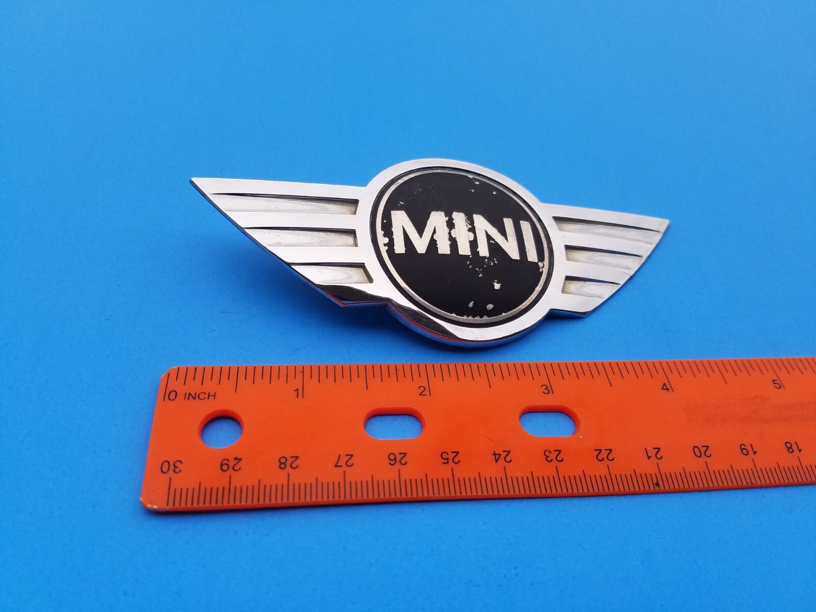 2001-2008 MINI COOPER FRONT HOOD CHROME EMBLEM LOGO BADGE SYMBOL USED ...