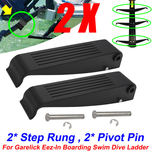 Step Rung & Pivot Pin Swim Dive Ladder Kit For Garelick EEZ-In boarding ...