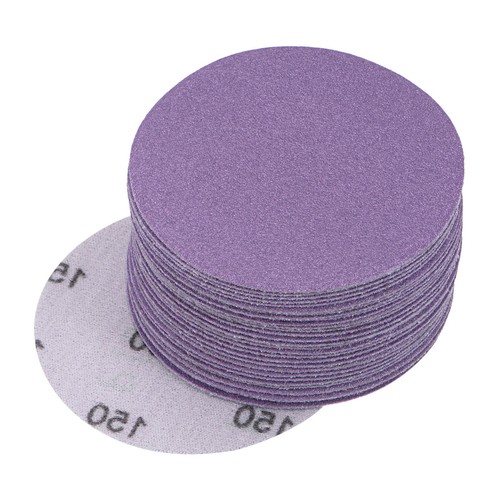 30 X 3-Inch Purple Sanding Discs 150 Grit Hook & Loop Aluminum Oxide ...